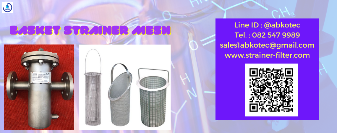 Basket Strainer mesh - www.strainer-filter.com