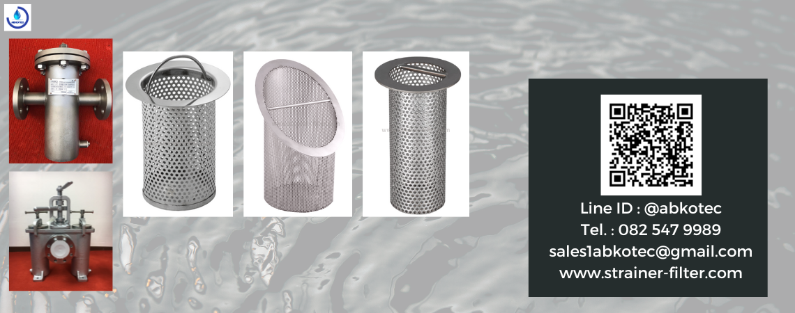 Stainless steel Perforated Filter Industrial - www.strainer-filter.com
